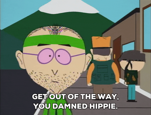 Damn Hippies GIFs - Get the best GIF on GIPHY