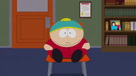 Scared Eric Cartman GIF by South Park - Find & Share on GIPHY