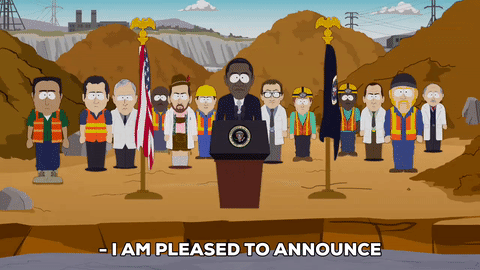 Speech Announcing GIF by South Park - Find & Share on GIPHY