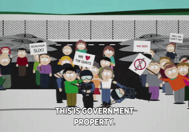 Protest Fighting GIF by South Park - Find & Share on GIPHY