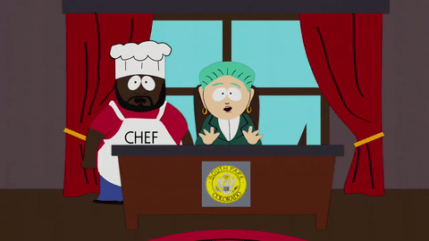 Chef Speaking GIF by South Park - Find & Share on GIPHY