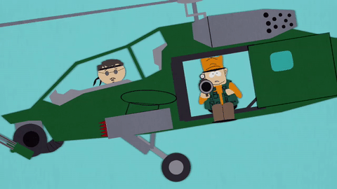 Helicopter Jimbo Kern GIF by South Park - Find & Share on GIPHY