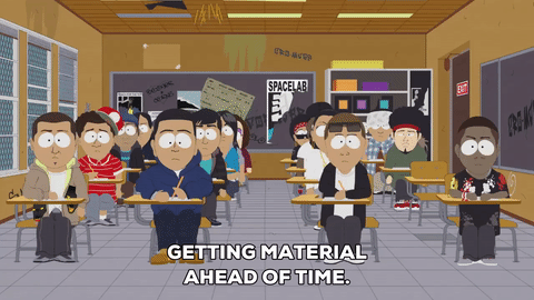 Students Desk GIF by South Park - Find & Share on GIPHY