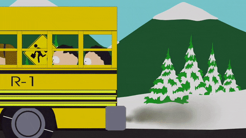 School Bus Stop GIFs - Get the best GIF on GIPHY