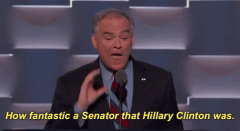 Tim Kaine Dnc GIF by Election 2016 - Find & Share on GIPHY