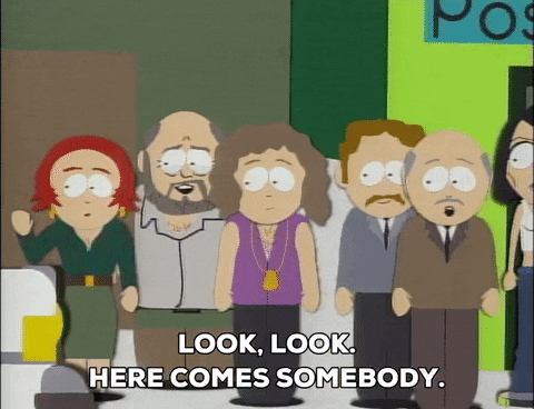 Look Here Gif
