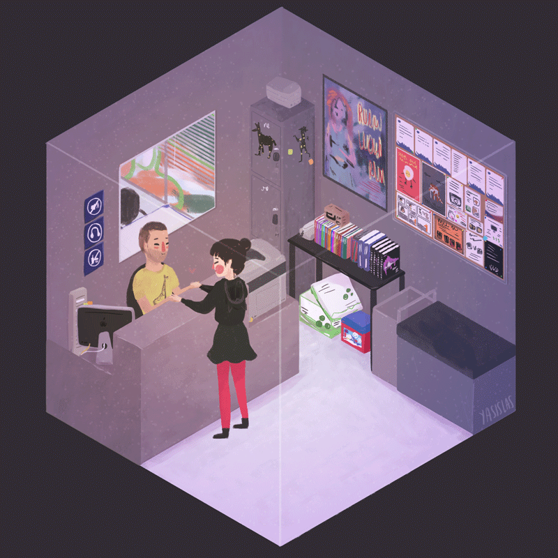 Couple Gif Love GIF by Yasislas - Find & Share on GIPHY