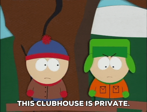 Private-clubhouse GIFs - Get the best GIF on GIPHY