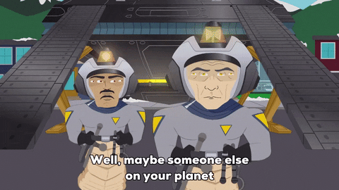 Police Spaceship GIF by South Park - Find & Share on GIPHY