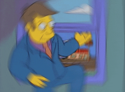 Im Out The Simpsons GIF by Tyler - Find & Share on GIPHY