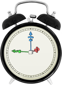 Alarm Clock 3D GIF by Anthony Antonellis - Find & Share on GIPHY