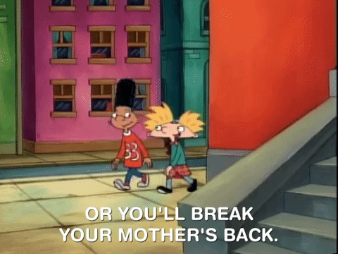 Break-your-mothers-back GIFs - Get the best GIF on GIPHY
