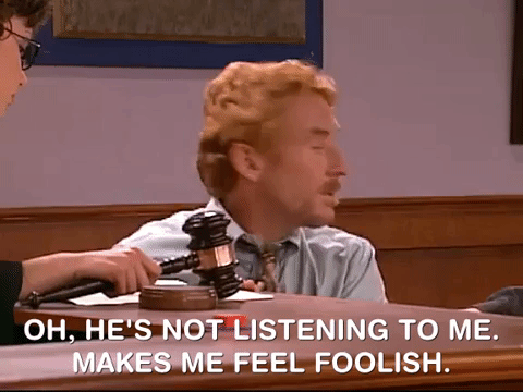 Not Listening Gif