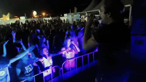 People Dancing At A Party Gif