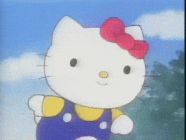 Happy Hello Kitty GIFs - Find & Share on GIPHY