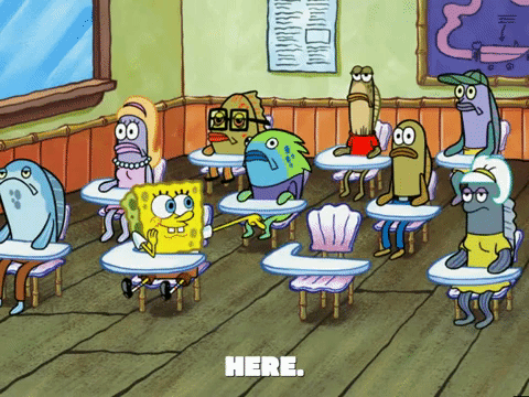 Spongebob In Class