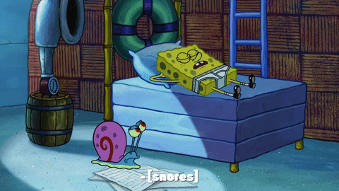 Spongebob Snoring