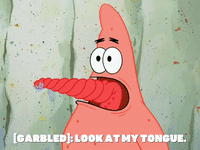 Spongebob Tongue Gif