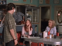 Hello Handsome Gif
