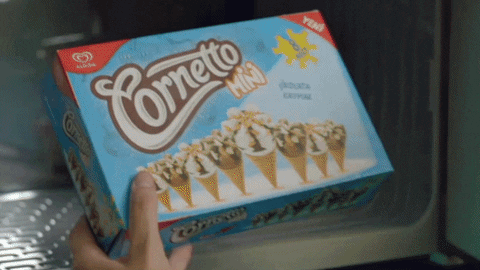 Cornetto-mini GIFs - Get the best GIF on GIPHY