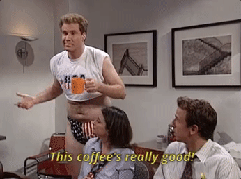 Will Ferrell This Coffee Is Really Good GIF by Saturday Night Live ...
