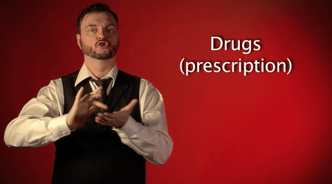 Sign Language Drugs GIF by Sign with Robert - Find & Share on GIPHY