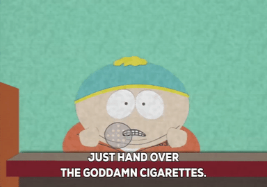 Eric Cartman Smoking GIF by South Park - Find & Share on GIPHY