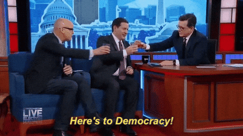 Heres To Democracy GIFs - Get the best GIF on GIPHY