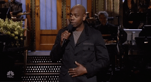 Dave Chappelle What GIF by Saturday Night Live - Find & Share on GIPHY