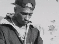 Tupac Middle Finger Gif