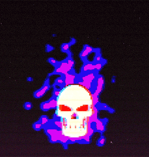 Floating Skull GIFs - Get the best GIF on GIPHY