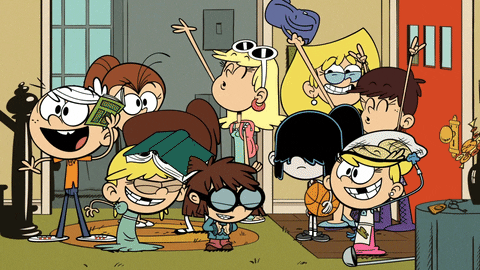 Happy The Loud House GIF by Nickelodeon - Find & Share on GIPHY