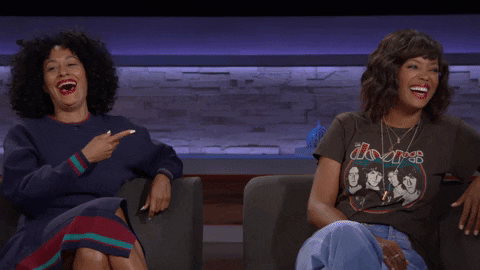 Tracee Ellis Ross Laughing GIF by Chelsea Handler - Find & Share on GIPHY