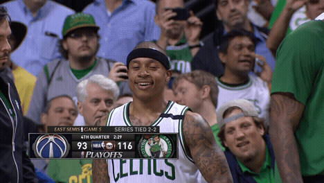 Happy Boston Celtics GIF by NBA - Find & Share on GIPHY