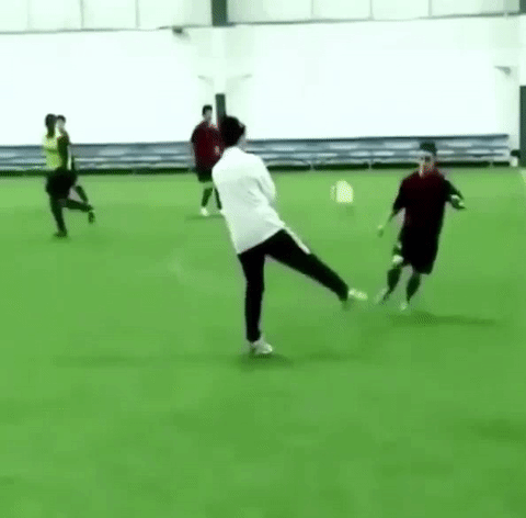 Fancy Footwork Soccer Skills GIF by Tomas Ferraro, Sports Editor - Find ...