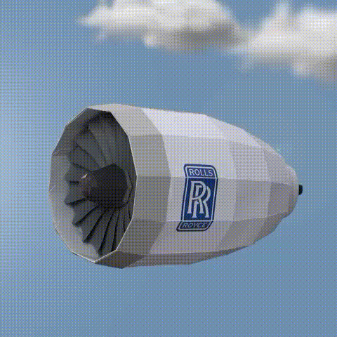 Jet Engine Trent Xwb GIF by Rolls-Royce - Find & Share on GIPHY