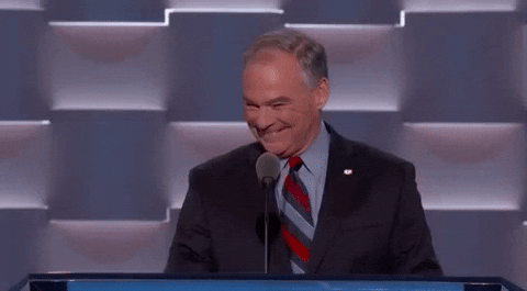 Tim Kaine Dnc GIF by Election 2016 - Find & Share on GIPHY