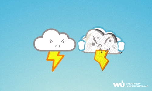 Thunder Animated Clipart Gif