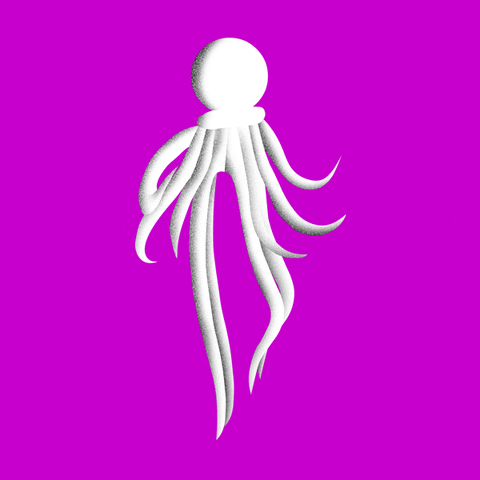 Dance Disco Wao Octopus GIFs - Get the best GIF on GIPHY