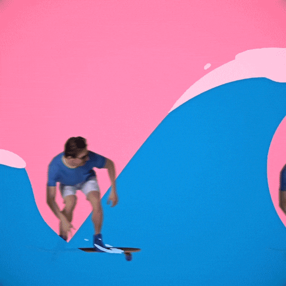New trending GIF tagged animation loop summer beach… | Trending Gifs