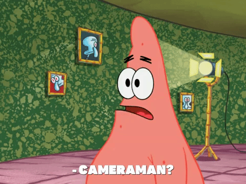 Patrick Star Thinking Gif