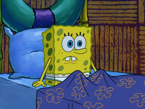 Spongebob Sleeping Gif