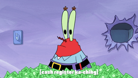 Season 9 Safe Deposit Krabs GIF by SpongeBob SquarePants - Find & Share ...