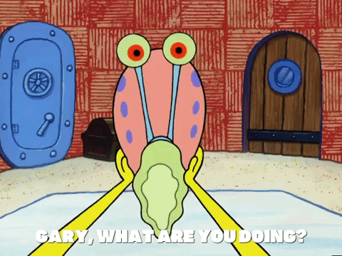 Gary Spongebob Gif