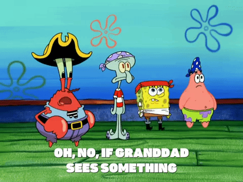 Season 6 Grandpappy The Pirate GIF by SpongeBob SquarePants - Find ...