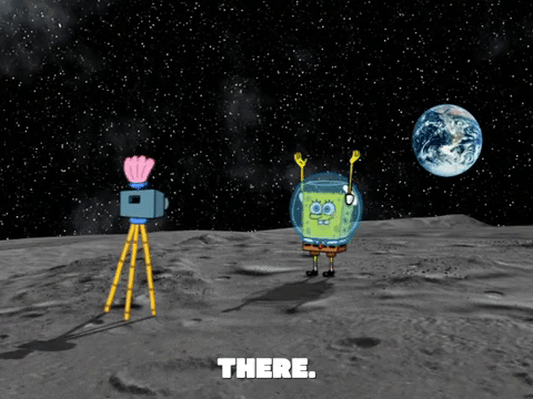 Season 8 Spongebob'S Runaway Roadtrip: Mooncation GIF by SpongeBob ...