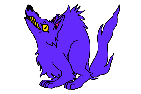 Wolf Sticker By Studios Sticker for iOS & Android | GIPHY