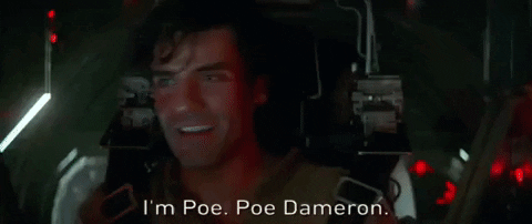 Poe Dameron GIFs - Get the best GIF on GIPHY