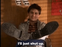 Just Shut Up Gif
