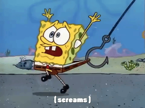 Spongebob Hooky Gif